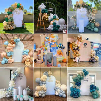 4x7ft Chiara Arched Backdrop Frame Custom Arched Wall Backdrop Cover f ...