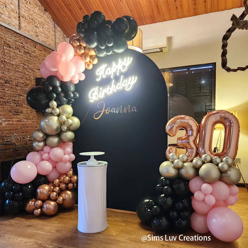 5X7ft Chiara Arched Backdrop Custom Arched Wall Backdrop Cover for Par ...