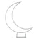 6.5ft Portable Crescent Moon Shape Stand for Baby Showers & Birthday ...