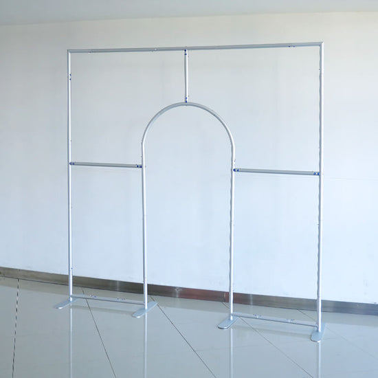 7.5x7.5ft Birthday Party Flower Arch Frame Welcome Stand Door – ubackdrop
