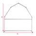 7x7ft Barn Backdrop Stand | Birthday Party Decoration Prop – ubackdrop