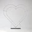 8ft Double Layer Heart Shape Backdrop Stand for Balloon Decor and ...