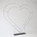 8ft Double Layer Heart Shape Backdrop Stand for Balloon Decor and ...