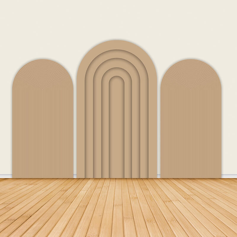 BOHO Solid Color Rainbow Double-Sided Arch Backdrop – ubackdrop