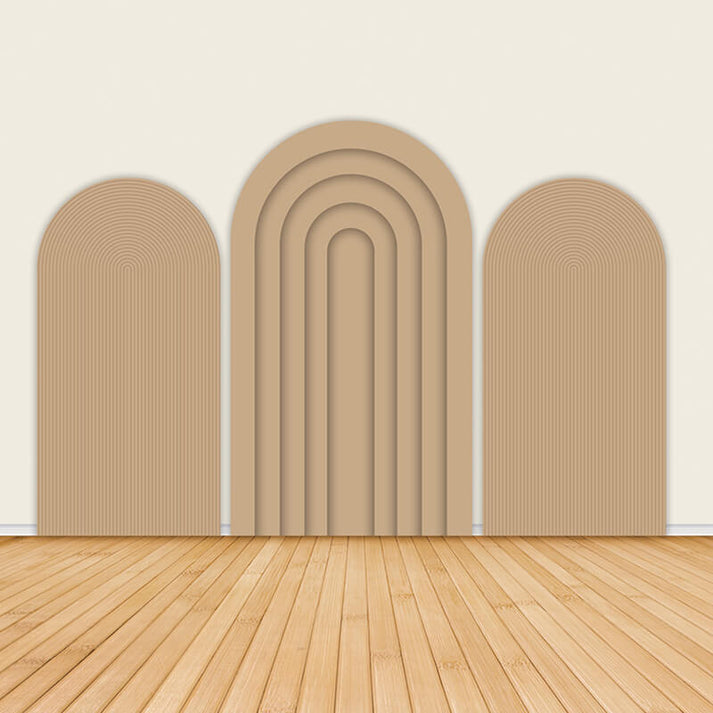 BOHO Solid Color Rainbow Double-Sided Arch Backdrop – ubackdrop