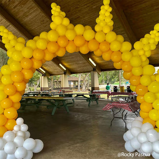 10x8 Ft Aluminum Balloon Arch Frame Wedding Arch Stand – ubackdrop
