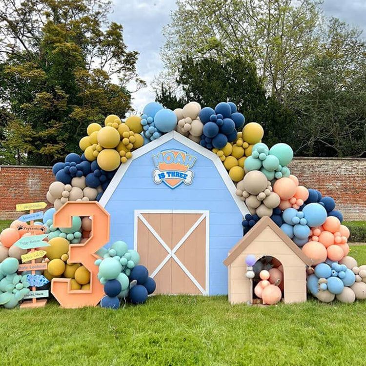 7x7ft Barn Backdrop Stand | Birthday Party Decoration Prop – ubackdrop