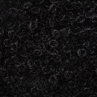 Black Rose Flower Wall Backdrop – ubackdrop