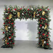 Christmas Arch Artificial Flower Wall Party Decor – ubackdrop