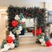 Christmas Arch Artificial Flower Wall Party Decor – ubackdrop