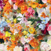 Colorful Artificial Wedding Flower Wall Backdrop – ubackdrop