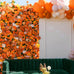 Fall Garden Fabric Artificial Flower Wall Wedding Decoration – ubackdrop