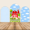 Farm Theme Arch Wall Backdrop Birthday Party Decoration – ubackdrop