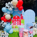 Farm Theme Arch Wall Backdrop Birthday Party Decoration – ubackdrop