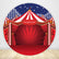 Fireworks Circus Carnival Birthday Party Round Backdrop – ubackdrop