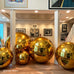 Golden Color Inflatable Mirror Ball Reusable Big Bubble Balloon – ubackdrop