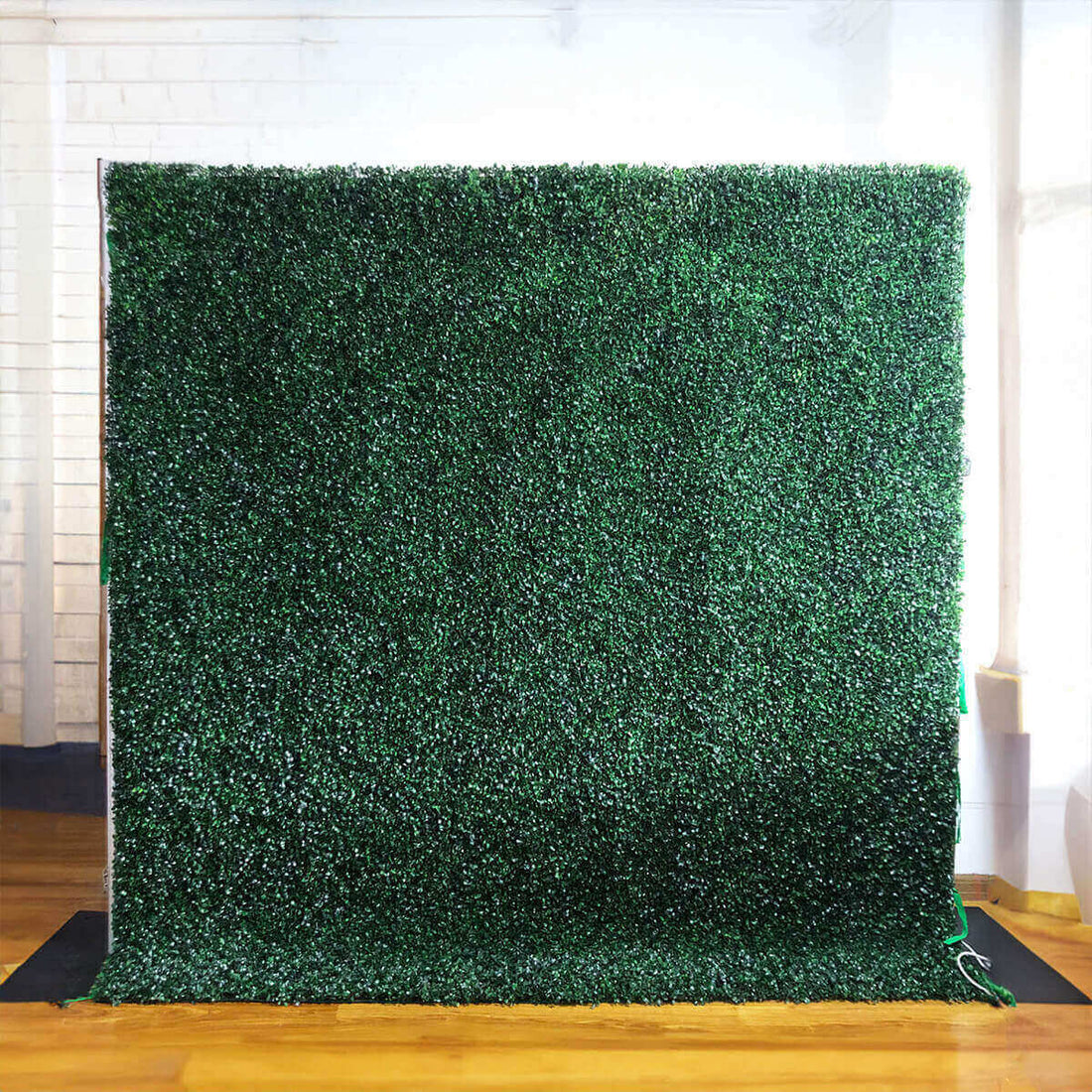 8x8ft Green Artificial Hedge Flower Wall Backdrop for Wedding, Baby Sh ...