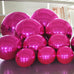 Hot Pink Inflatable Mirror Ball Reusable Big Bubble Balloon – ubackdrop
