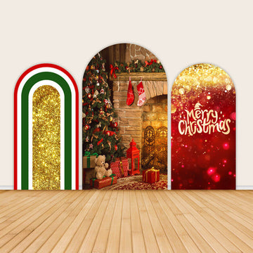 Merry Christmas Backdrops with shiny, Santa Claus for Photography ...