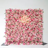 Pink Rose Flower Wall Backdrop – ubackdrop
