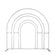 7x7ft Hollow Rainbow Arch Backdrop Party Decoration Props – ubackdrop