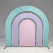 7x7ft Hollow Rainbow Arch Backdrop Party Decoration Props – ubackdrop