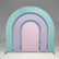 7x7ft Hollow Rainbow Arch Backdrop Party Decoration Props – ubackdrop