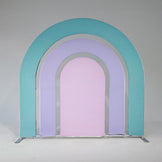 7x7ft Hollow Rainbow Arch Backdrop Party Decoration Props – ubackdrop