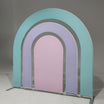 7x7ft Hollow Rainbow Arch Backdrop Party Decoration Props – ubackdrop