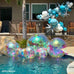 Rainbow Color Inflatable Mirror Ball Reusable Big Bubble Balloon ...