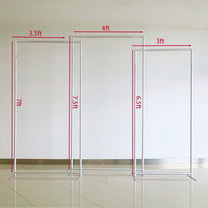 Rectangular Backdrop Wall Set, Birthday&Baby Shower&Wedding Party Deco ...