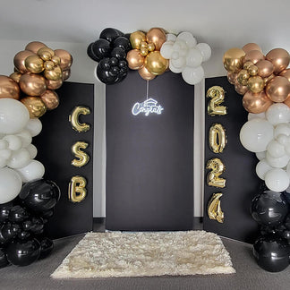 Rectangular Backdrop Wall Set, Birthday&Baby Shower&Wedding Party Deco ...