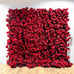Red Roses Fabric Flower Wall For Wedding Arrangement – ubackdrop