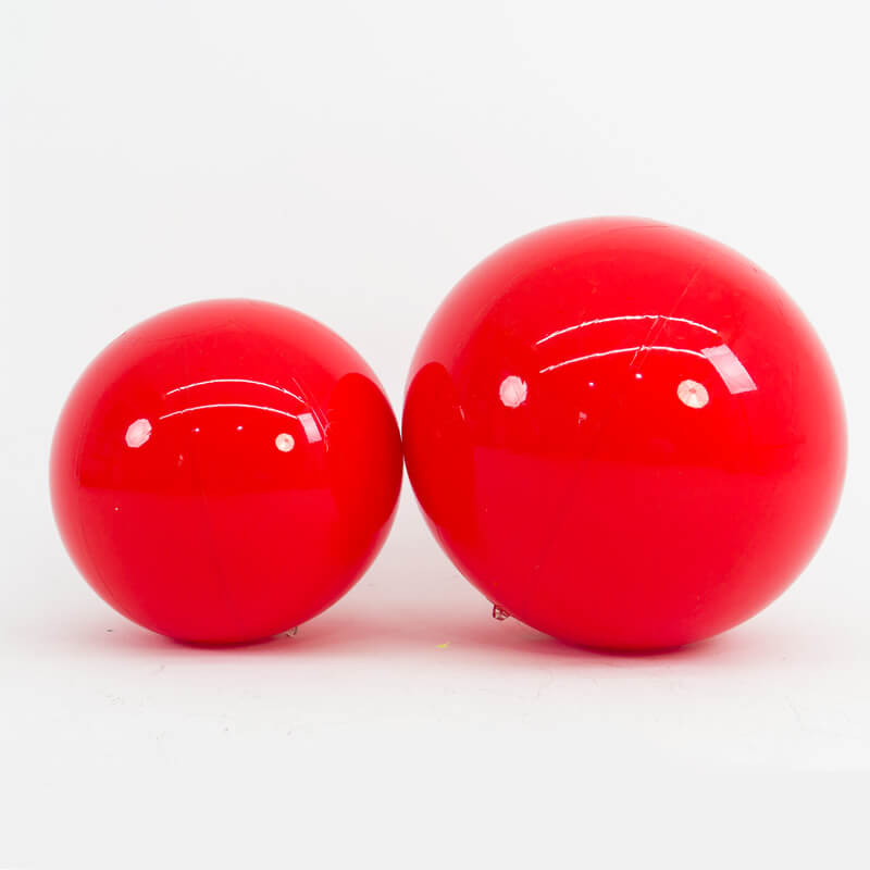 Red Big Matte Inflatable Balls – Reusable Party & Event Decor – ubackdrop
