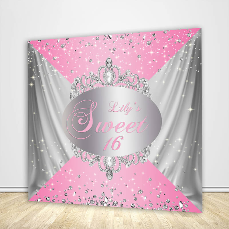 Sweet 16 Backdrops —Name&Colour&Font& Lowest Price-One to One Service ...