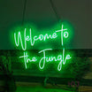 Welcome to the Jungle LED Neon Sign Party Decoration Backdrop – ubackdrop