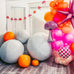 White Inflatable Mirror Ball Reusable Big Bubble Balloon – ubackdrop