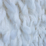 Boho White Feather Flower Wall for Wedding Arrangement Bridal Shower P ...