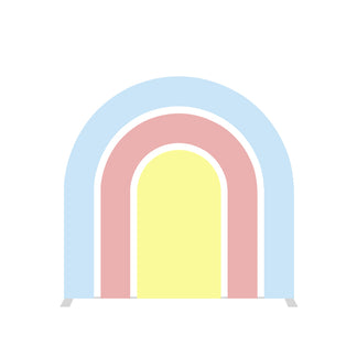 7x7ft Hollow Rainbow Arch Backdrop Party Decoration Props – ubackdrop