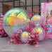 Rainbow Color Inflatable Mirror Ball Reusable Big Bubble Balloon ...
