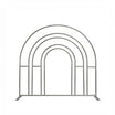 7x7ft Hollow Rainbow Arch Backdrop Prop for Birthday and Party Photo ...