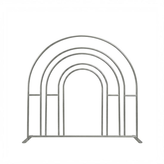 7x7ft Hollow Rainbow Arch Backdrop Prop for Birthday and Party Photo ...