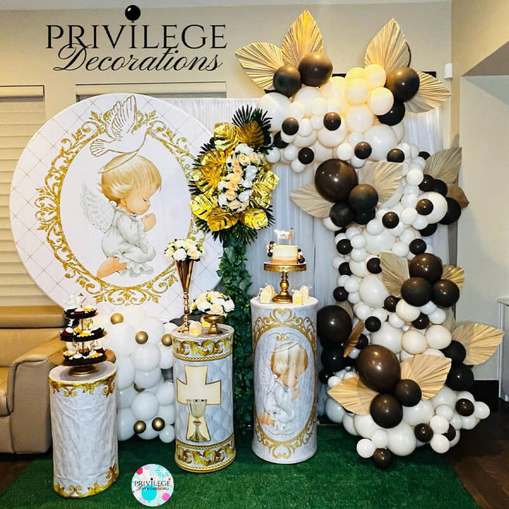 Mi Bautizo Backdrop Baptism Backdrop Personal Customization – ubackdrop