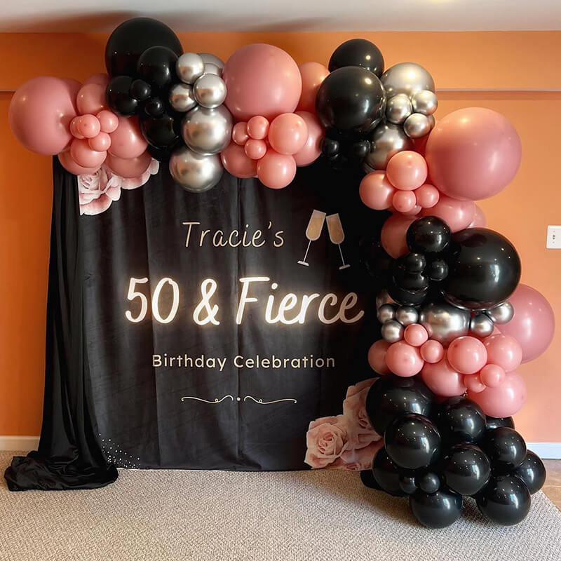 50th Birthday Backdrop – ubackdrop