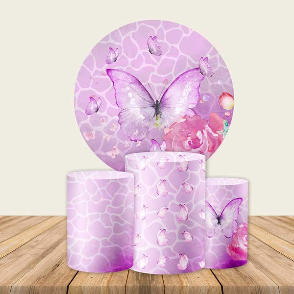 Butterfly Round Backdrop | FREE SHIPPING – ubackdrop