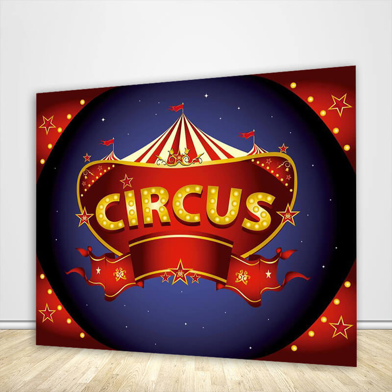 Carnival Theme Party Custom Backdrop – ubackdrop