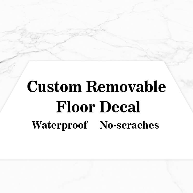 Custom Removable Waterproof Party Floor Decals | Free Shipping – ubackdrop