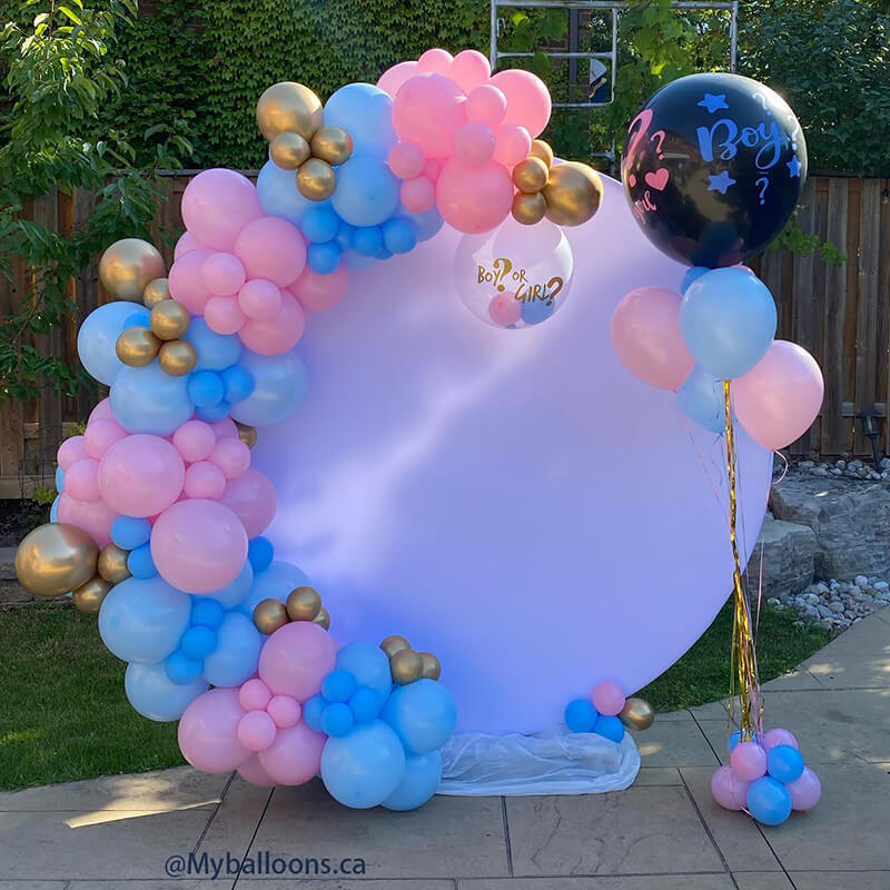 Custom White Round Fabric Backdrop Pure Color – ubackdrop