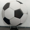 Football Round Backdrop Circle Football Field & Grass Photography Back ...