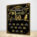 Wrinke Free Golden Birthday Theme Custom Backdrop As low as $30 – ubackdrop